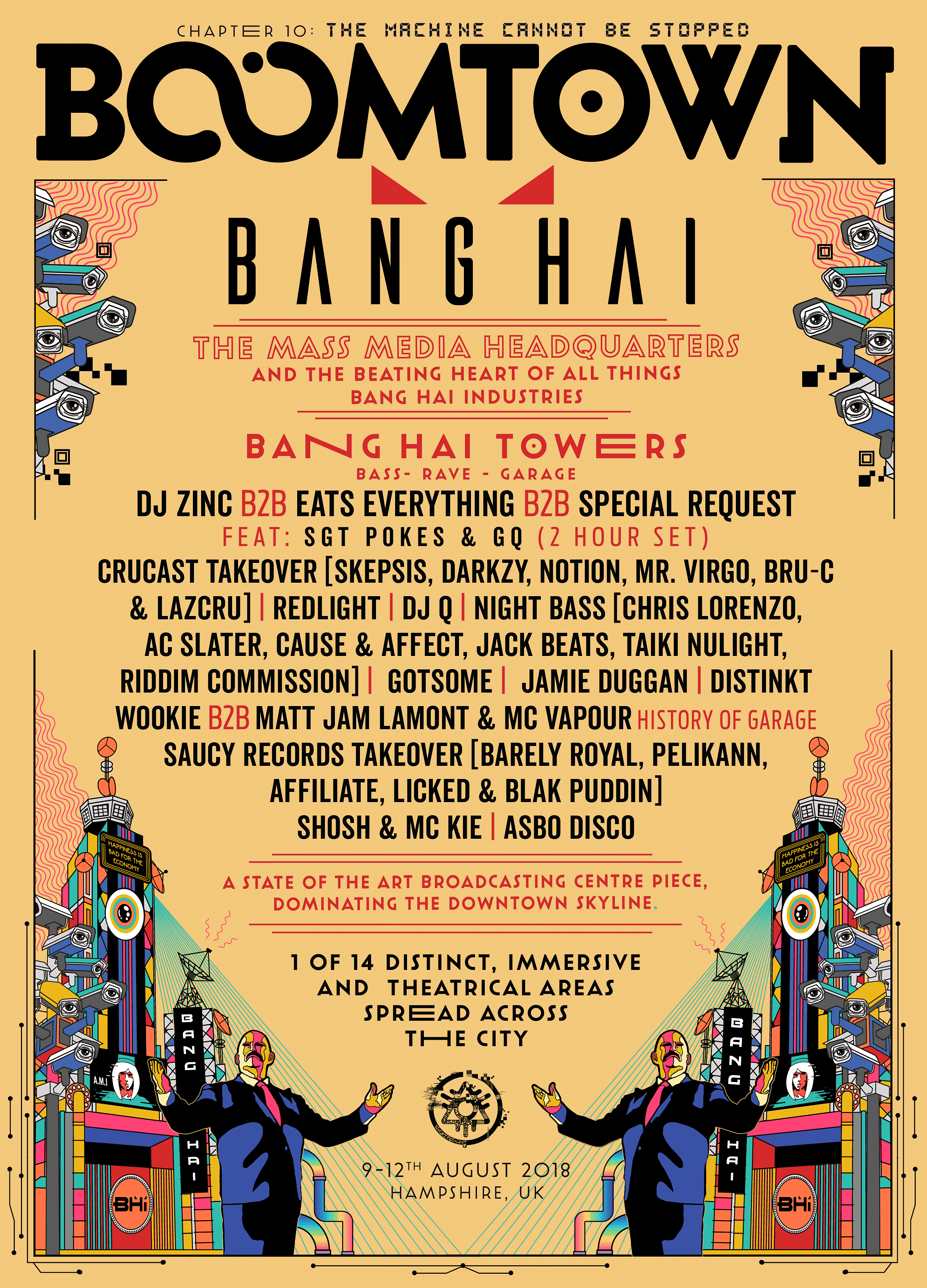 BoomTown - Boomtown 2018 Line Up - Festivals For All