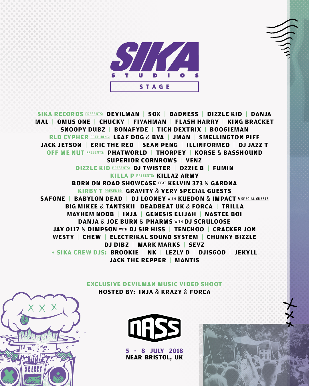 NASS - NASS line up - NASS tickets - Festivals For All
