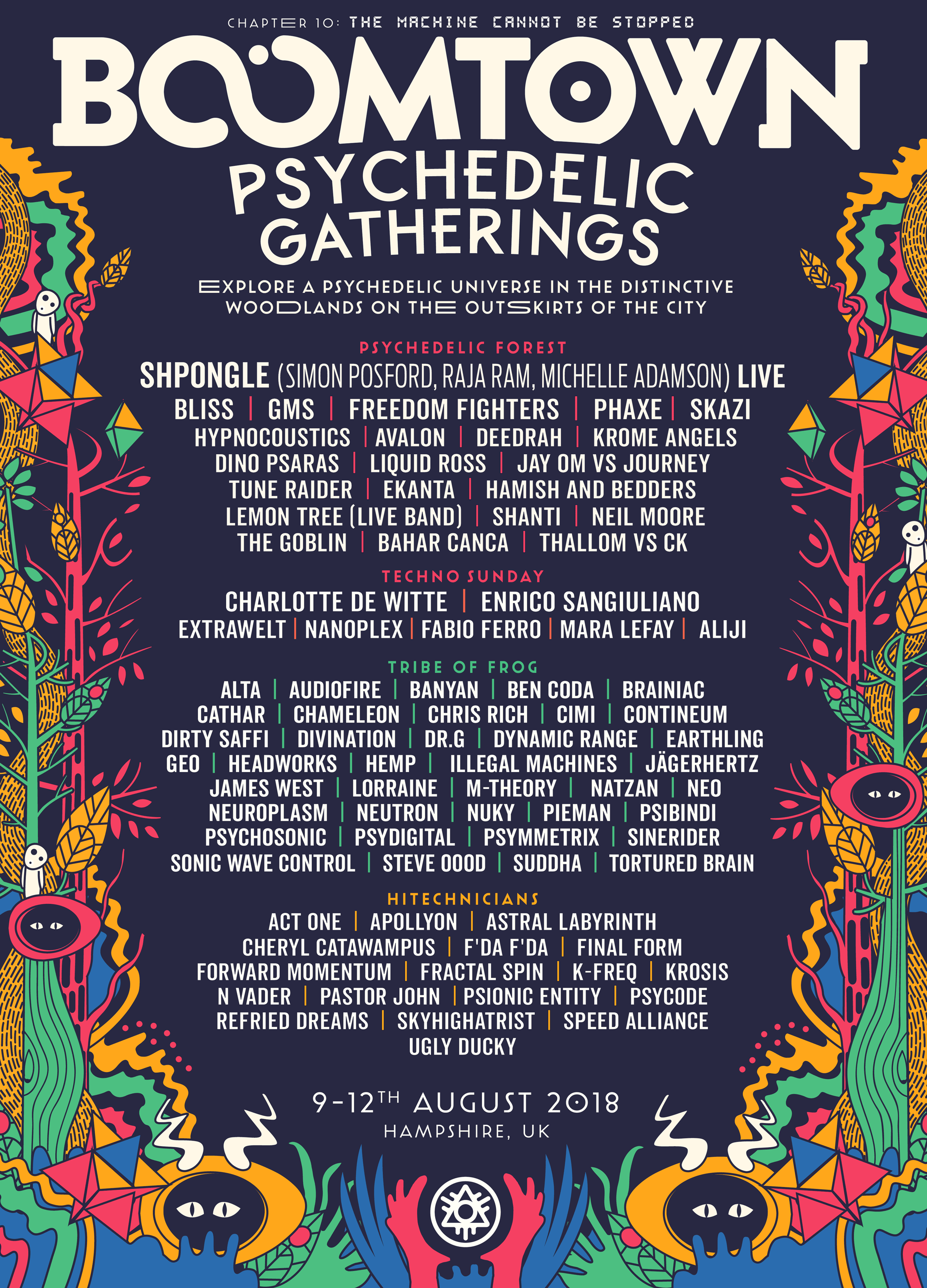 BoomTown - Boomtown 2018 Line Up - Festivals For All